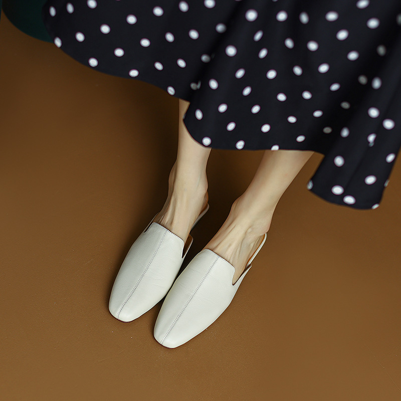 CHIKO Scotti Square Toe Block Heels Clogs/Mules Shoes