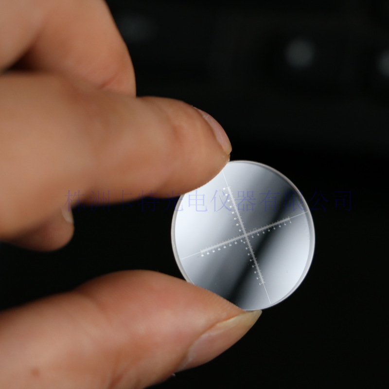 CAT942 显微镜目镜测微尺 十字分划板 0.1mm刻度标尺 总量程16mm-阿里巴巴