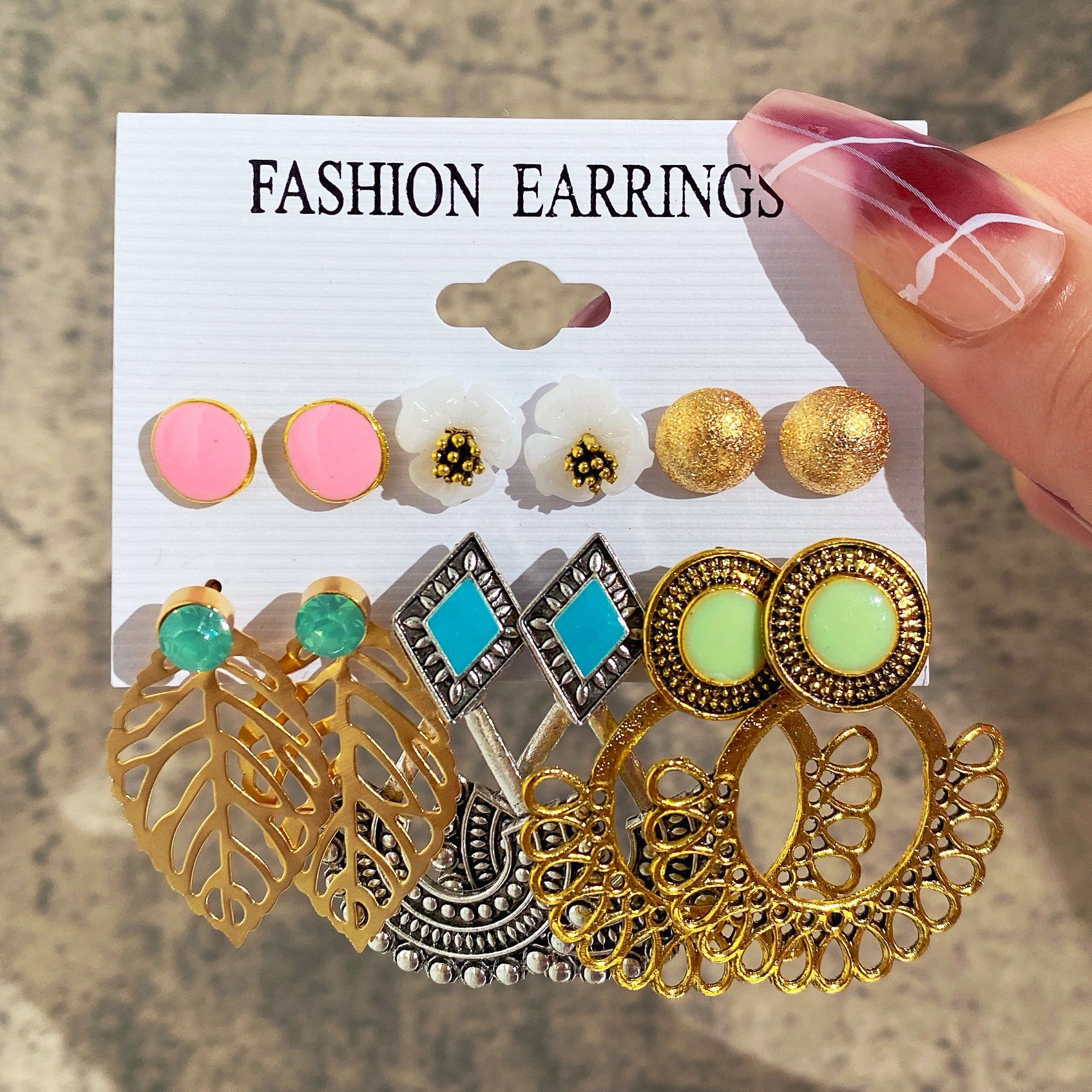 Korean Fashion Ear Accessories European And American Creative Retro ...