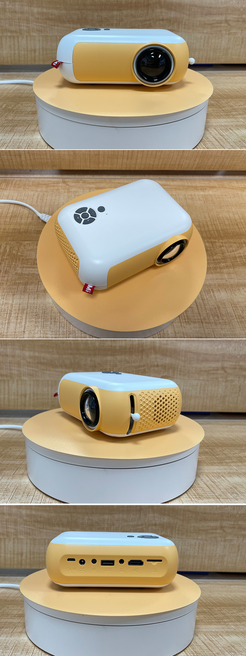 厂家A10迷你投影仪家用led屏便携式户外小型投影机高清1080p批发-阿里巴巴