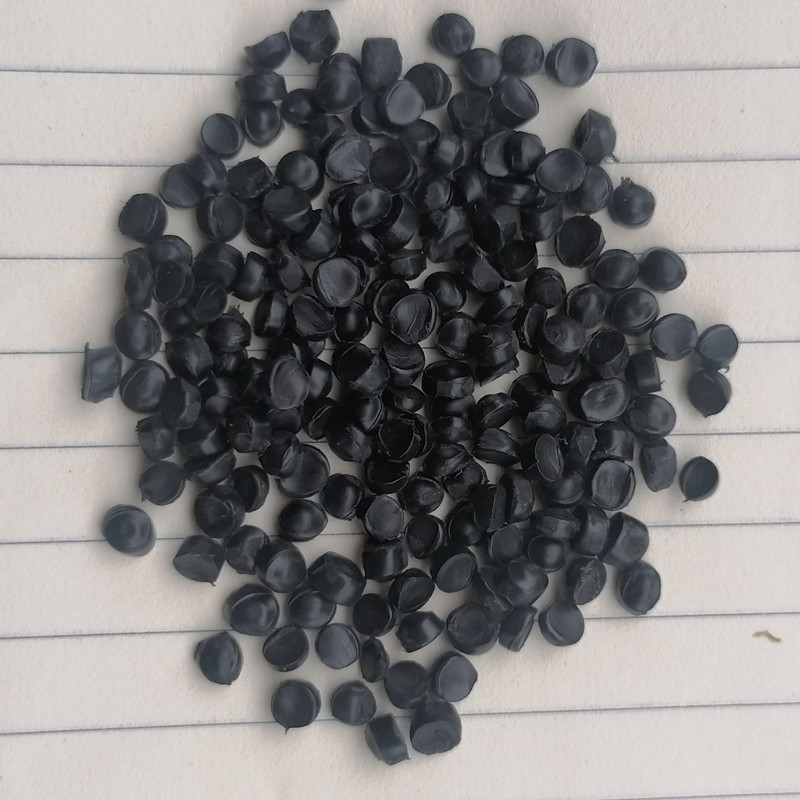 注塑PVC黑色颗粒 45P阻燃级 高光泽 欧盟环保PVC插头原料-阿里巴巴