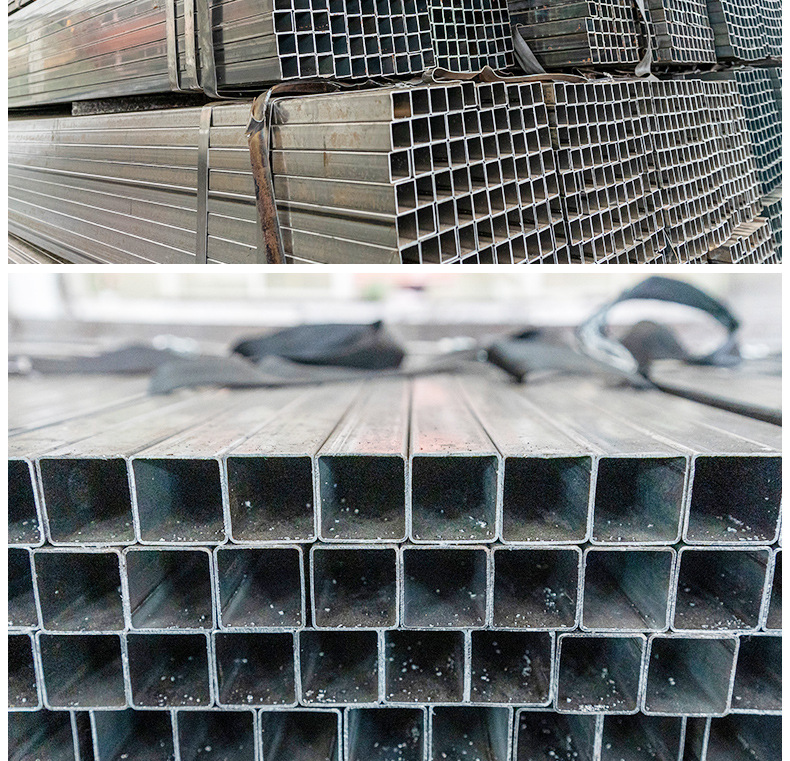 佛山乐从现货批发Q235b国标黑方通50*50方矩管50*100方钢-阿里巴巴