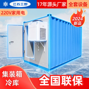 集装箱冷库冷藏冷冻4米货柜6米移动冷库12米冷链集装箱-阿里巴巴