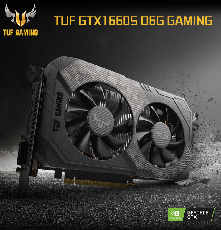 适用华硕 TUF GTX1660S O6G GAMING 1660Super 游戏电竞显卡-阿里巴巴