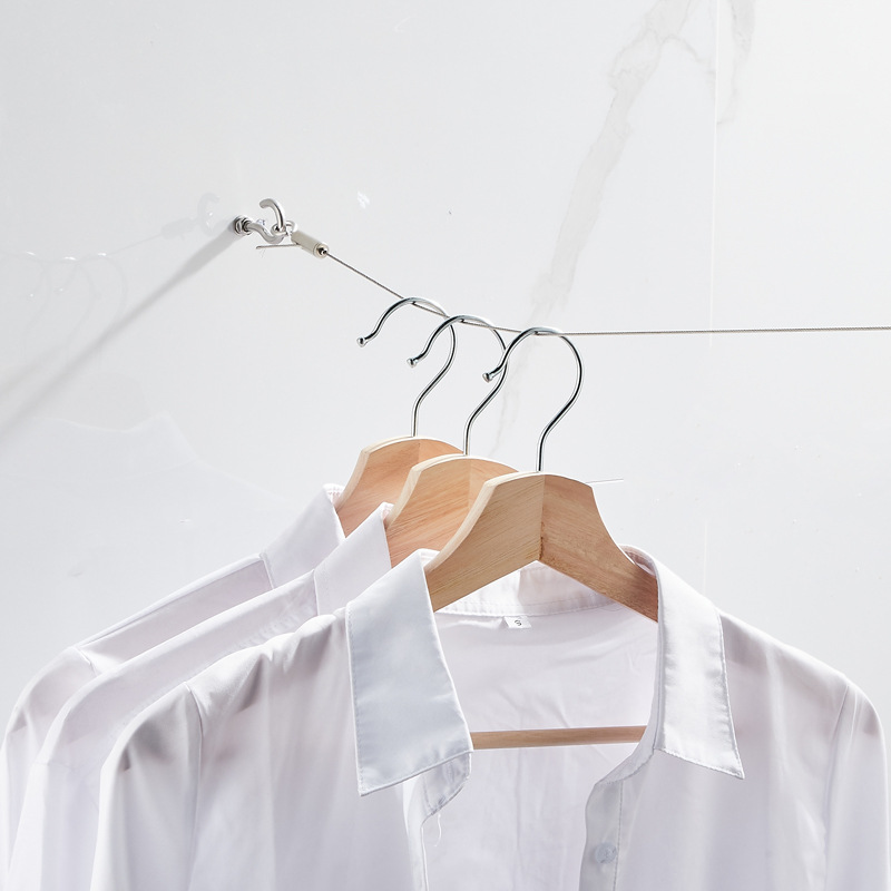 不锈钢晾衣绳户外窗帘杆挂钩阳台晒衣绳窗帘配件悬挂式轨道钢丝绳-阿里巴巴