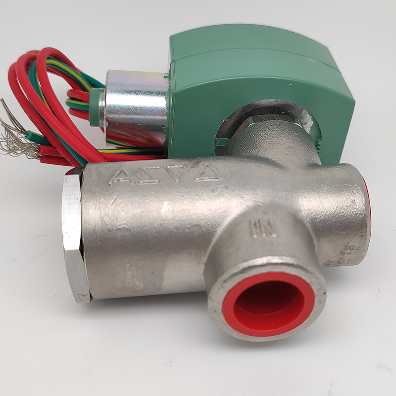 ASCO电磁阀8223G010220AC空气阀补水阀油高压流体二通阀耐高压-阿里巴巴