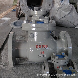 法兰止回阀 铸钢旋启式逆止阀 单向阀 H44H-16C DN65 蒸汽逆止阀-阿里巴巴