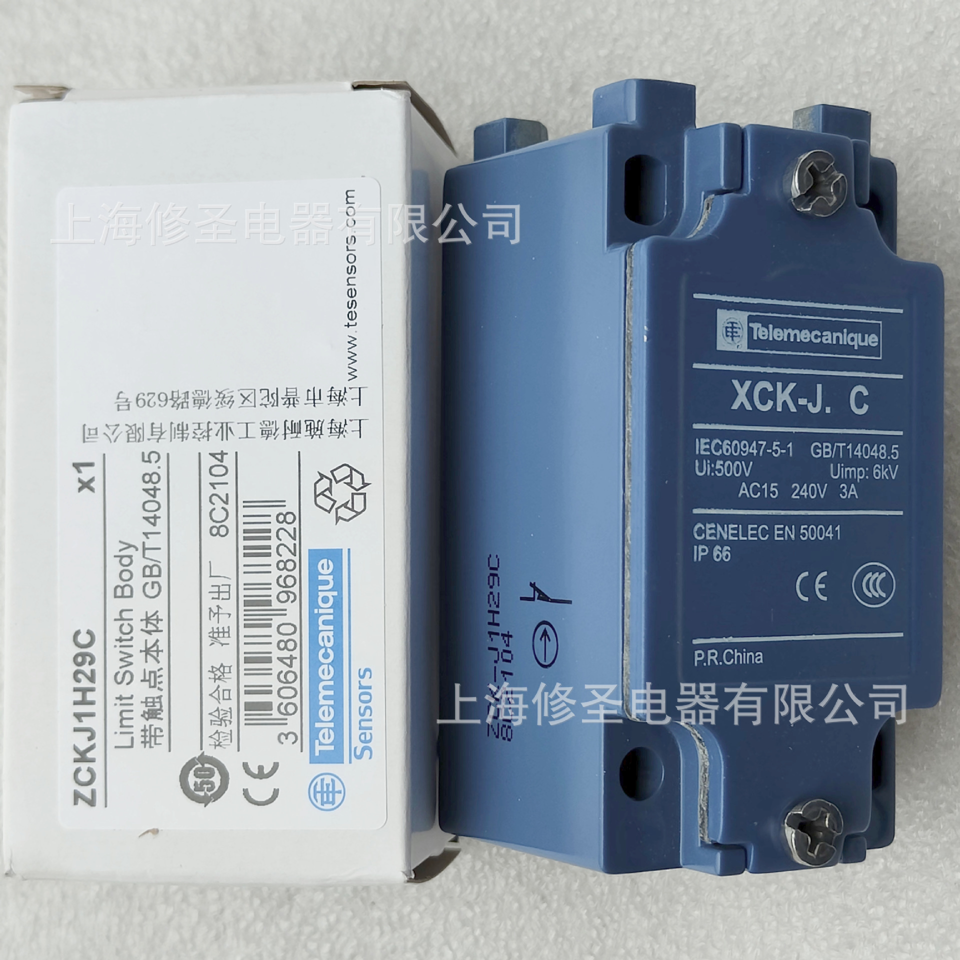 带触点本体XCK-J.C正品实物图限位开关240V 3A不含操作头和杆优惠-阿里巴巴