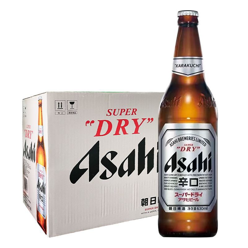 包邮朝日啤酒 超爽系列生啤瓶装 630ml 供应酒吧商超酒配送-阿里巴巴