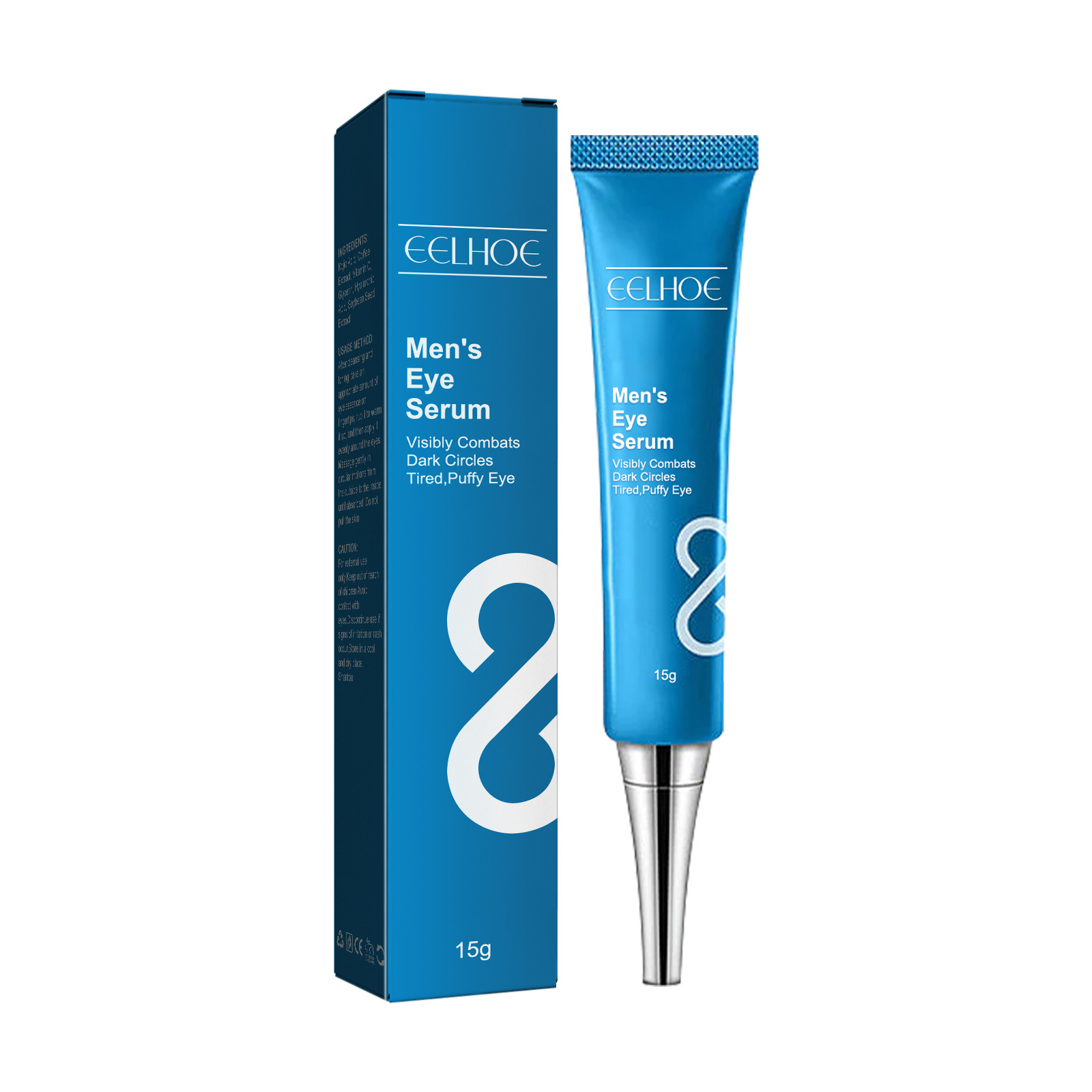 EELHOE 男士眼部精华 淡化细纹眼袋黑眼圈滋润紧致焕亮眼周防衰老-阿里巴巴