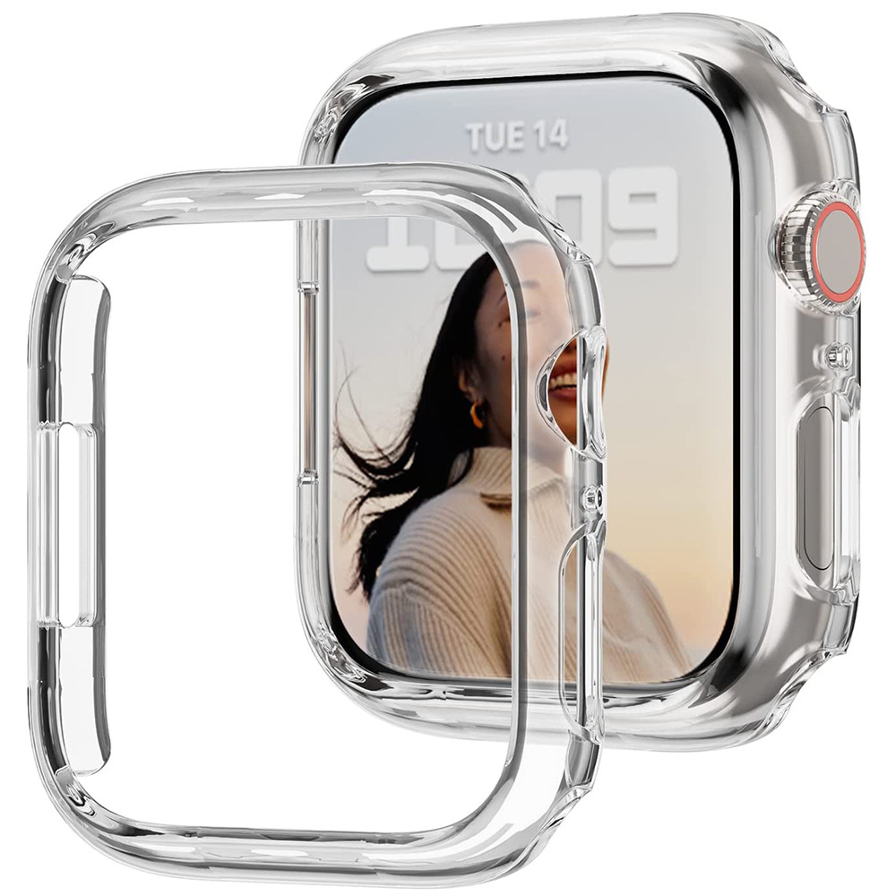 适用apple iwatch 7保护壳苹果手表保护壳苹果手表壳PC镂空保护套-阿里巴巴