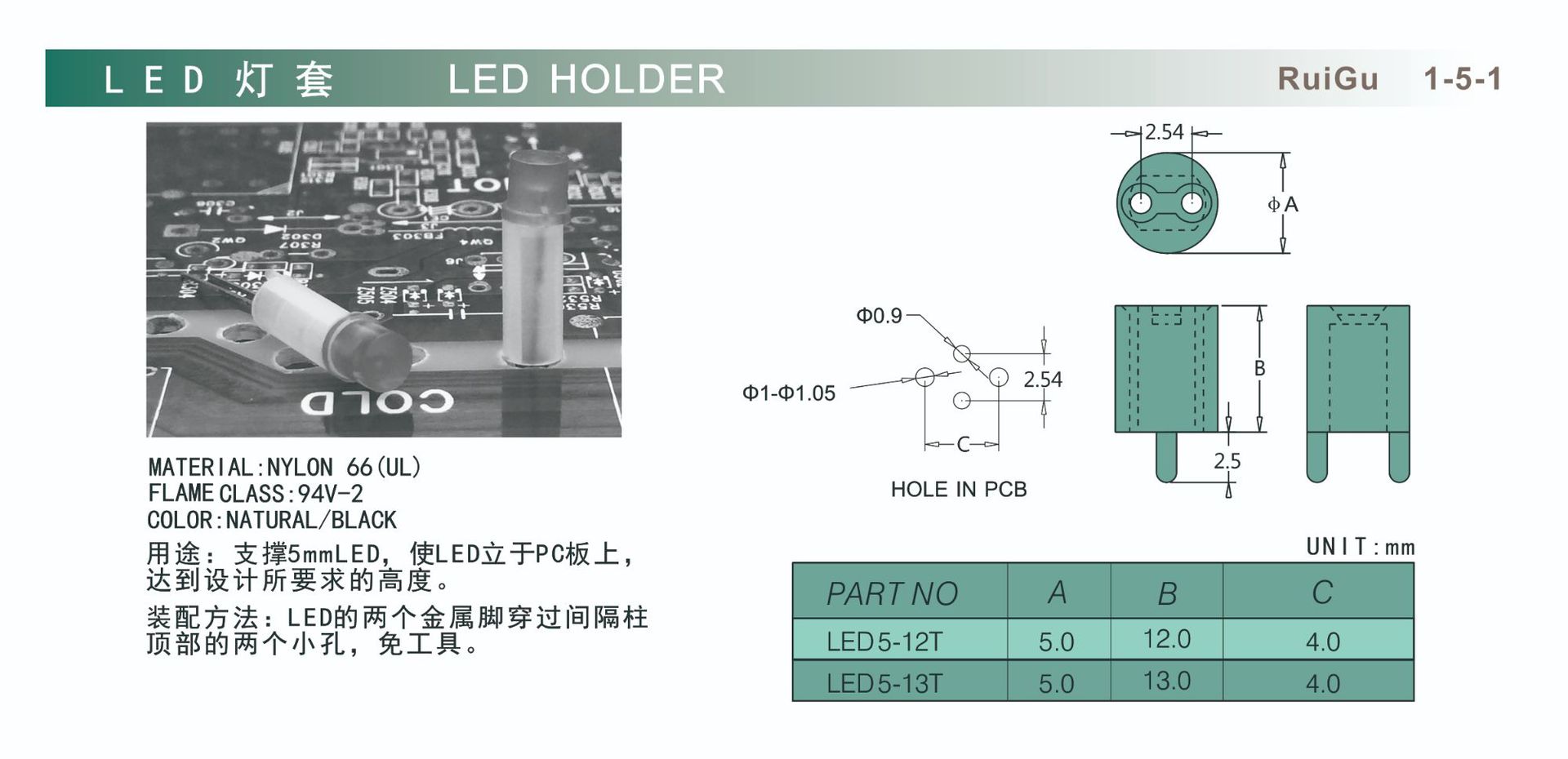 厂家直销LED灯套LED垫高柱 尼龙LED间隔柱 LED隔离柱二极管支撑柱-阿里巴巴