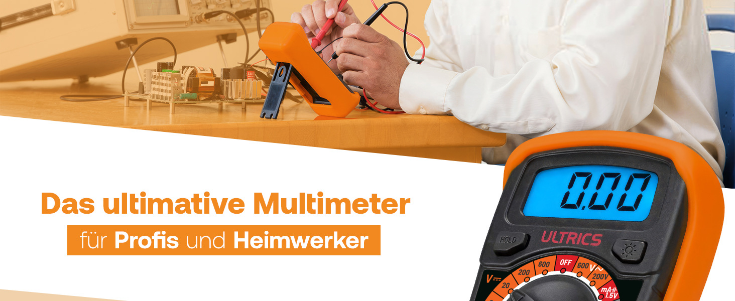 ULTRICS Digital Multimeter, Voltmeter, Batterietester, Spann-阿里巴巴