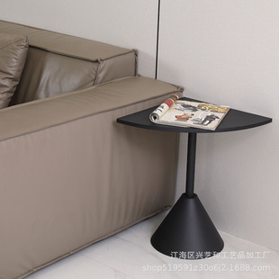 沙发转角移动置物台三角形边几客厅床头卧室阳台角几奶油风桌子-阿里巴巴