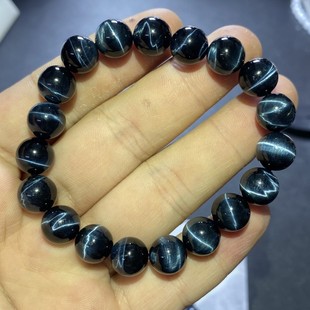 爆款天然高品闪电眼蓝虎眼手链木变石一线猫眼虎晴石手串批发-阿里巴巴