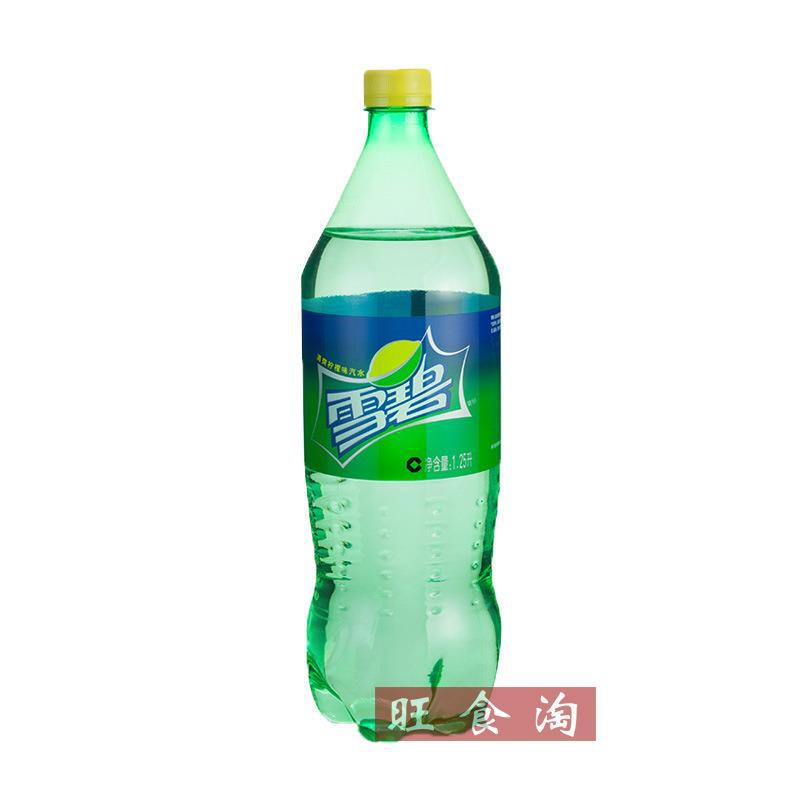可口可乐雪碧碳酸型饮料1.25L*12瓶整箱批发大瓶装【上海满量包邮-阿里巴巴