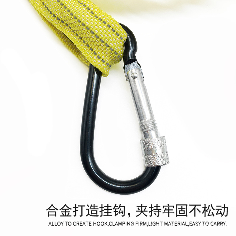 防坠绳失手安全绳高空作业防掉落自动伸缩安全弹性带弹力缓冲-阿里巴巴