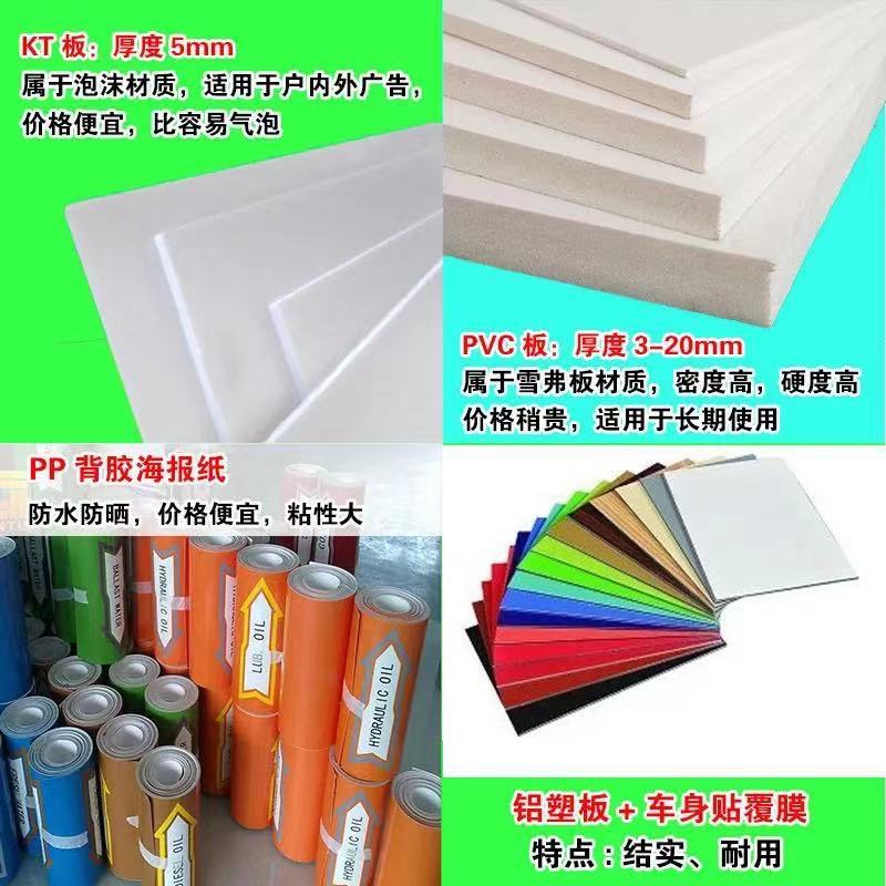 PVC KT板厂家异形kt雪弗板包边广告板企业文化展板标语牌喷绘写真-阿里巴巴