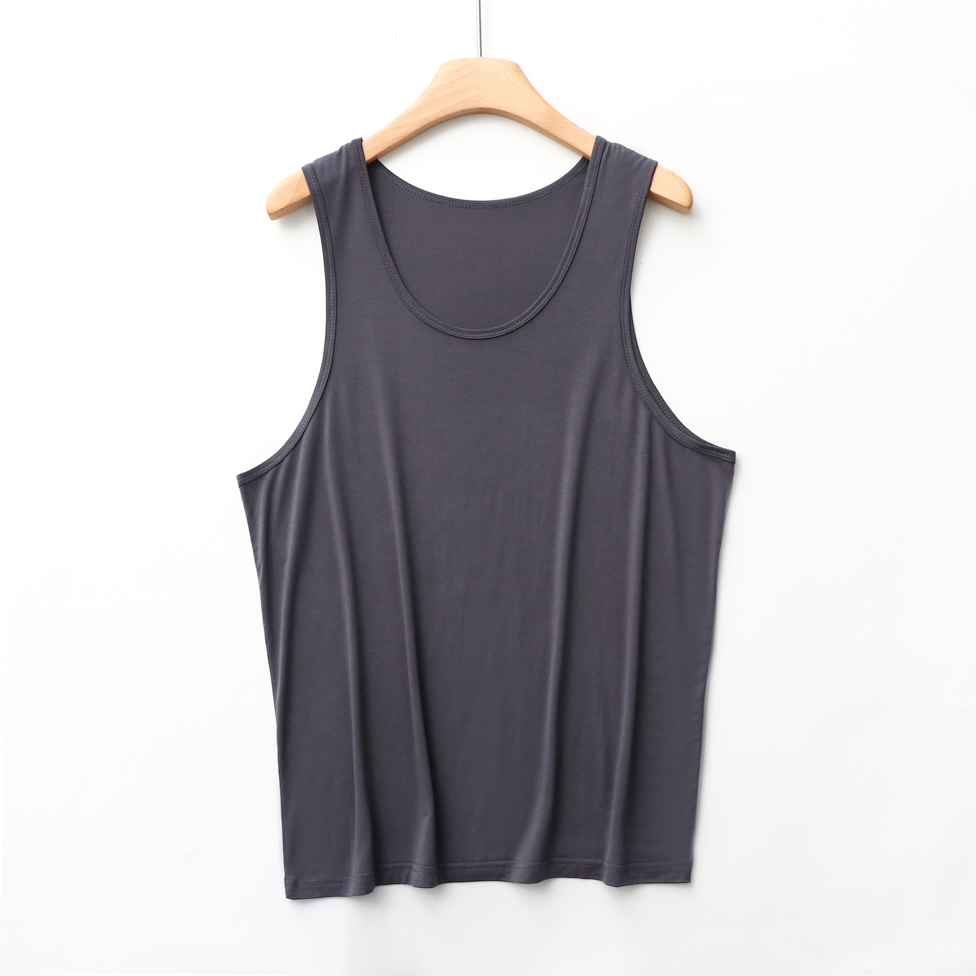 Men's Draped Vest Loose Sports Casual Soft Comfortable Smooth Cool ...