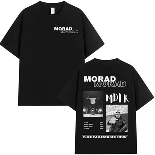【跨境欧码】Rapper Morad MDLR Tour Album T Shirt Women High-阿里巴巴