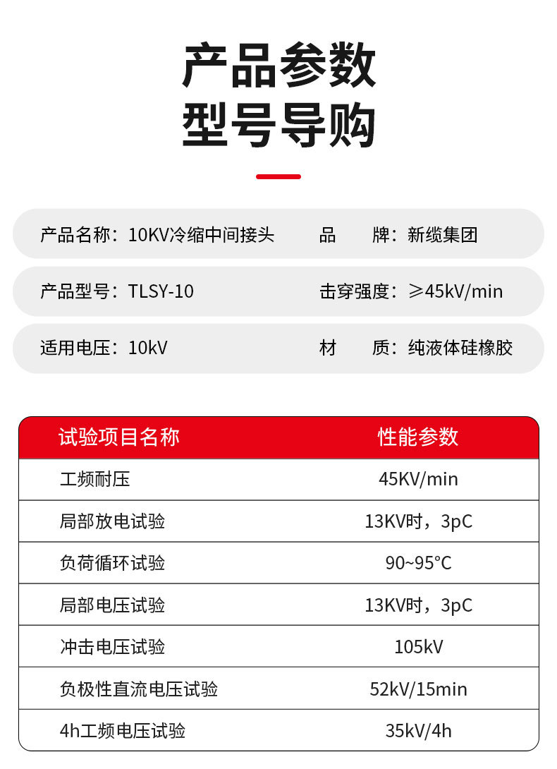 10KV高压冷缩三芯电缆中间接头25-500平方JLS-10硅胶户内外电缆头-阿里巴巴