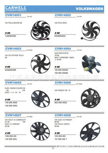 VW FAN 1J0959455M 6X0959455A 5U0959455B 6Q0959455B-阿里巴巴