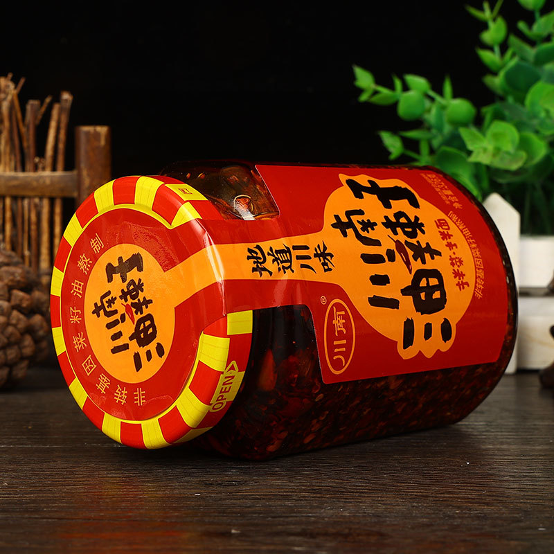 川南油泼辣子香辣红油凉拌菜调味料四川辣酱油辣子下饭辣椒酱kc-阿里巴巴