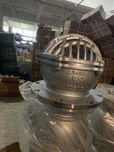 ll304不锈钢法兰式底阀H42W-10P 6P水泵吸水底阀DN100 升降垒德株-阿里巴巴