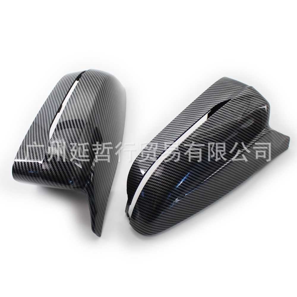 适用宝马G20 G30 G31 G28亮黑水转印牛角倒车镜后视镜镜壳外壳镜-阿里巴巴