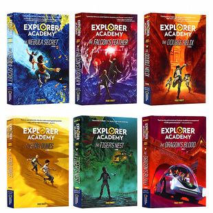 原版英文Explorer Academy探险学院系列大厚本全彩6册赠送音频-阿里巴巴