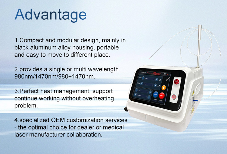 1470nm Portable Endolifting Laser Machine with 200um Optic F-阿里巴巴