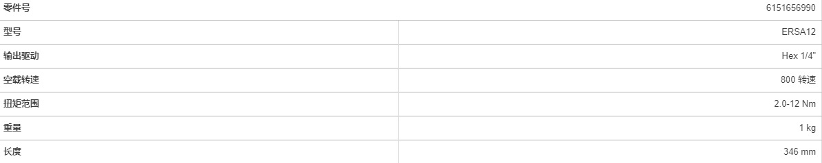 马头/Desoutter/2.0-12 Nm电动螺丝刀/CVIR II 系列/ERSA12/扭矩-阿里巴巴