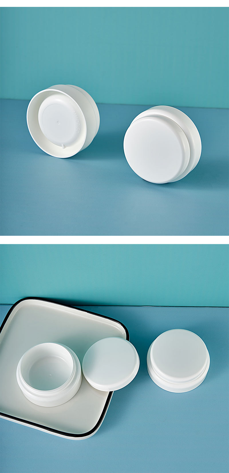 容本现货白色50g膏霜瓶5g30g面霜瓶化妆品瓶PP塑料瓶分装灌瓶子-阿里巴巴