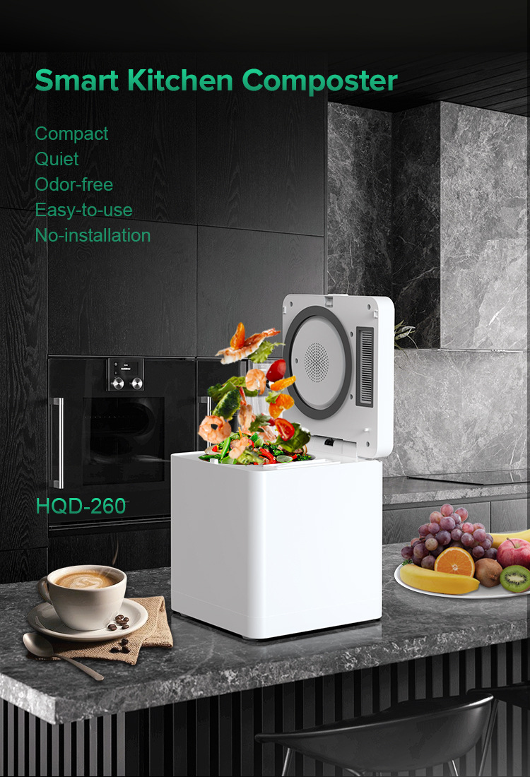 composter垃圾处理器厨余厨房食物垃圾粉碎beeco全自动智能垃圾桶-阿里巴巴