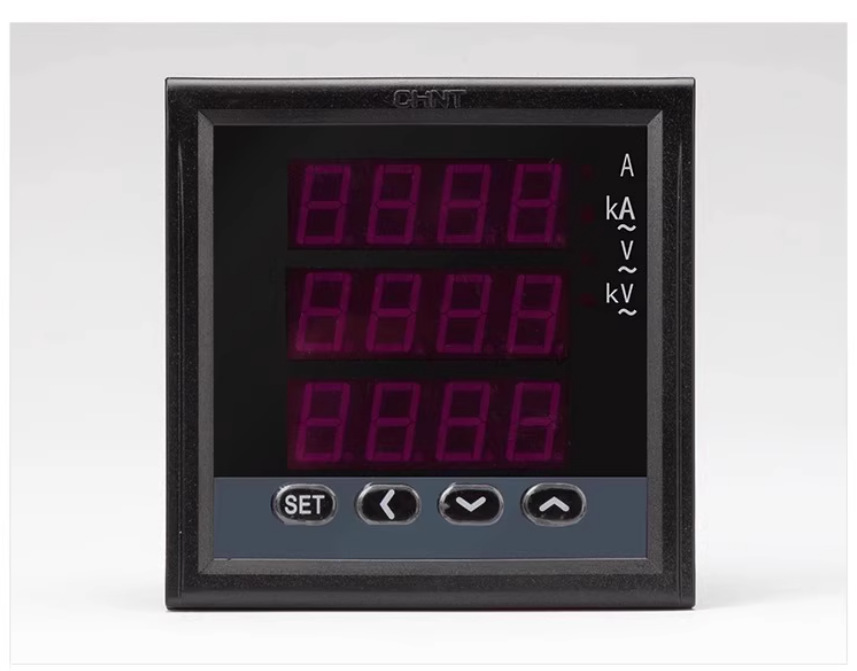 正泰单相PA666电流表 PZ666电压表 5A 数显多功能电流表可调 LED-阿里巴巴