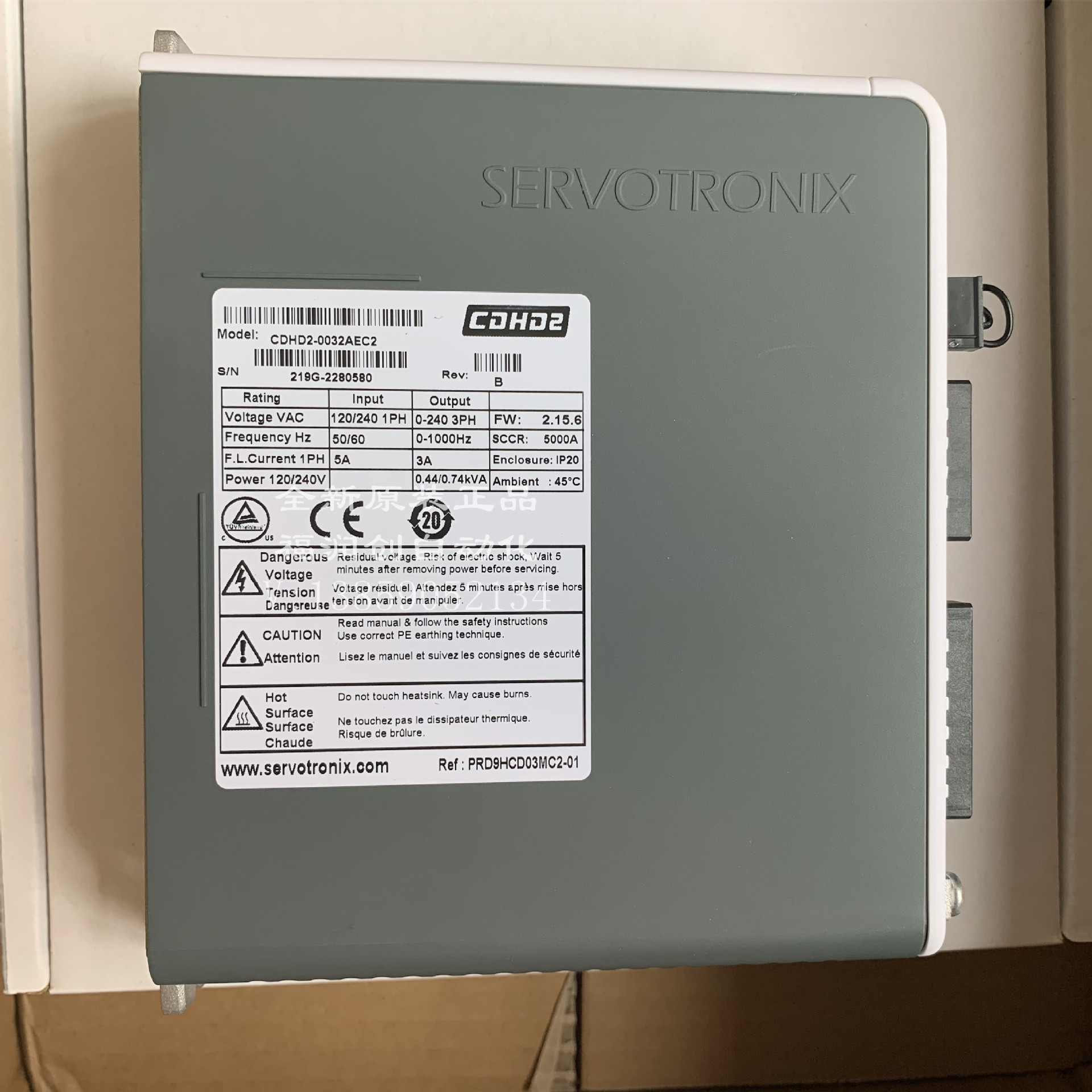 高创高性能驱动器CDHD2S-0032AEC2-RO适用于DD马达 直线电机 原装-阿里巴巴