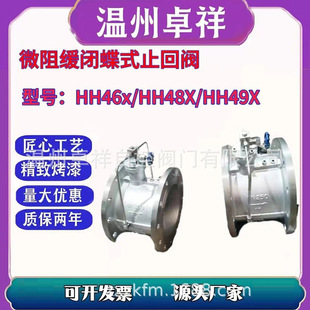 微阻缓闭止回阀 Hh47X HH46X HH48X HH49X 球墨铸铁 铸钢-阿里巴巴