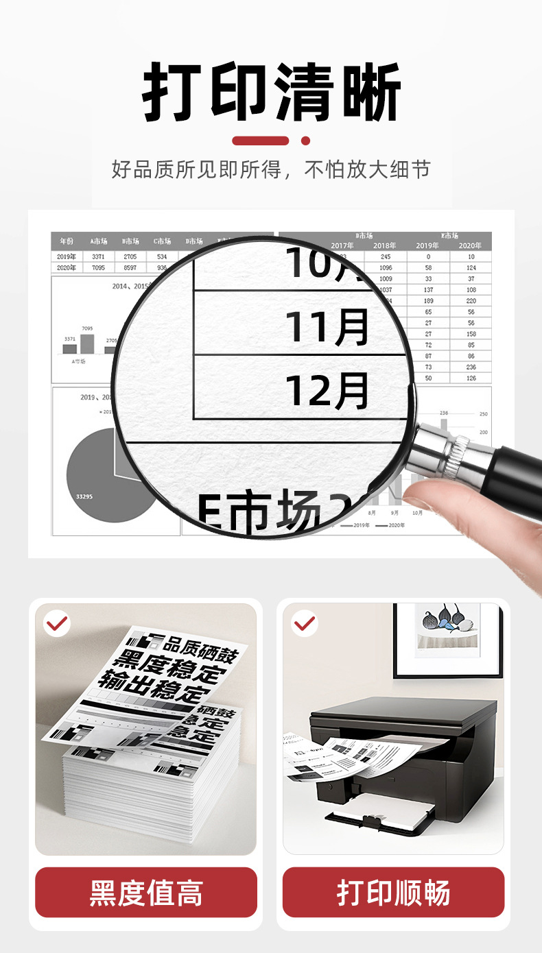 适用惠普W9017MC硒鼓E52545墨盒MFP E52545dn打印机碳粉盒E52545c-阿里巴巴