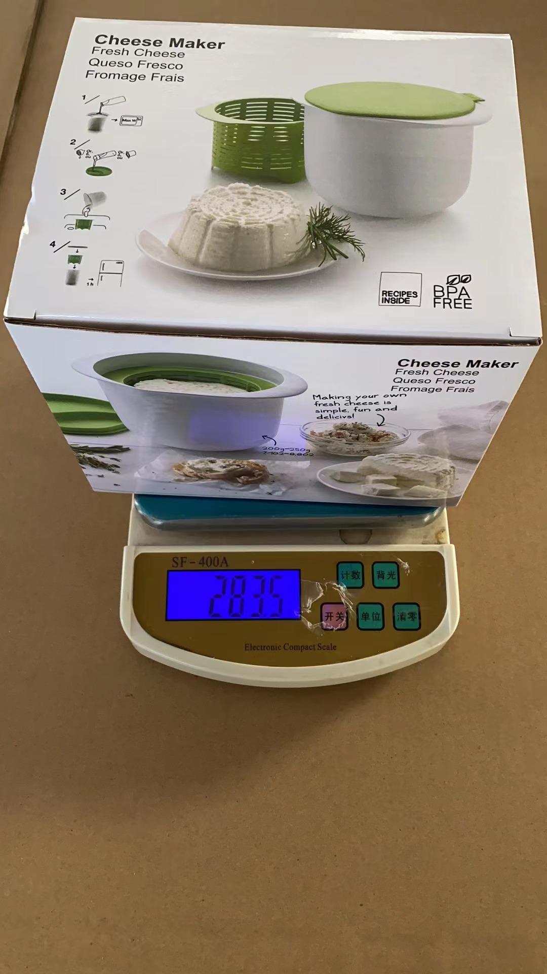 微波炉奶酪器 奶酪制作器 Microwave cheese maker 芝士机 含食谱-阿里巴巴