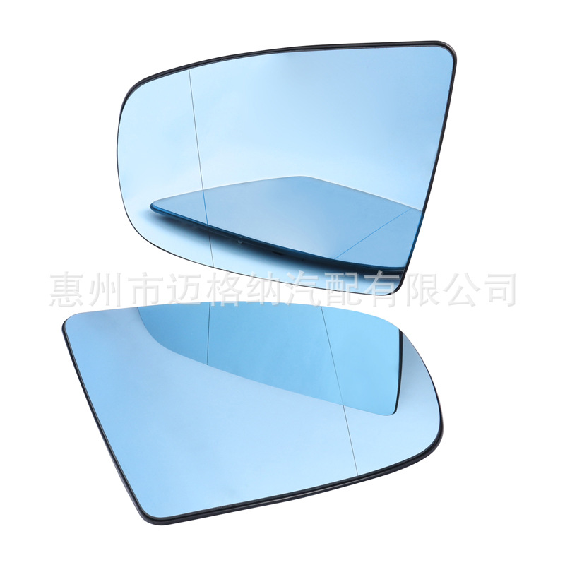 适用于08-14宝马 X5 X6 E70 E71 E72 倒车镜片后视镜片反光镜片-阿里巴巴