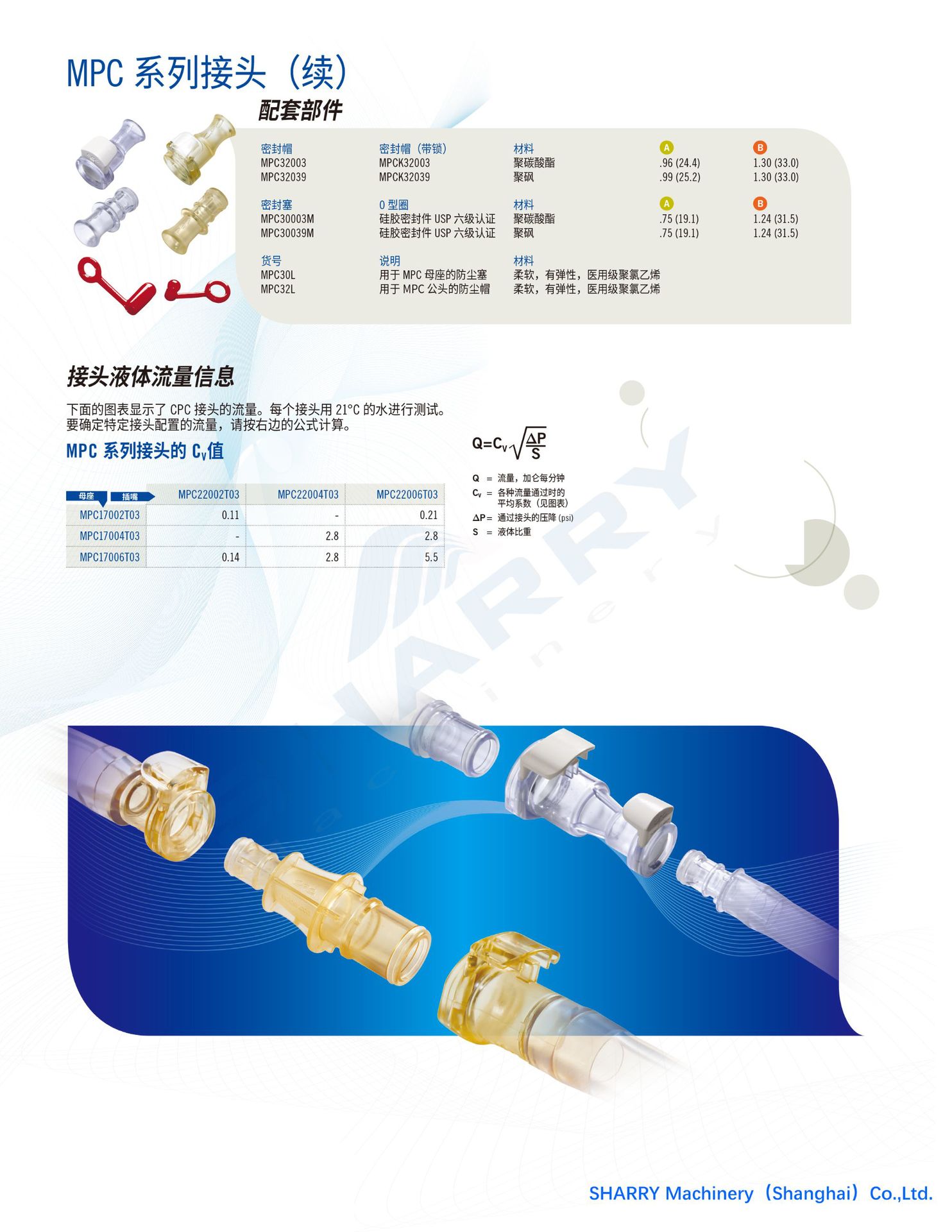 CPC一次性接头 MPC系列生物制药 快速接头MPC17004T-阿里巴巴