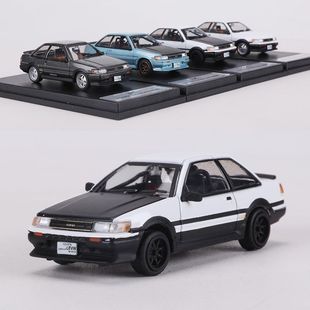 DCT 1:64丰田AE86 Corolla Levine三厢版仿真合金汽车模型收藏-阿里巴巴