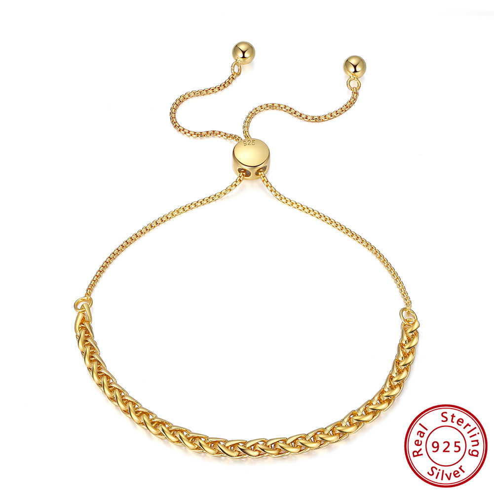 云牵首饰 S925纯银手链 肖邦链手链 简约个性潮流嘻哈男女生 批发-阿里巴巴