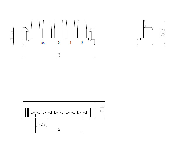A2508-H02 XHS-2Y XHQ-3P XHB-4A胶壳V0阻燃线对板连接器-阿里巴巴