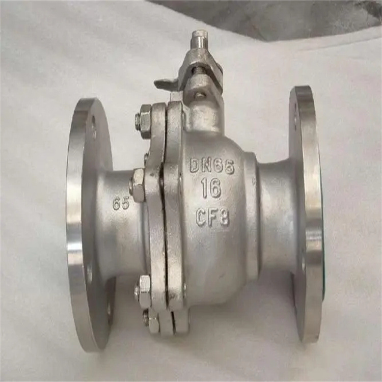 烟台机电市场Q41F-16P DN65油水管道式球阀 整体不锈钢球阀厂家-阿里巴巴