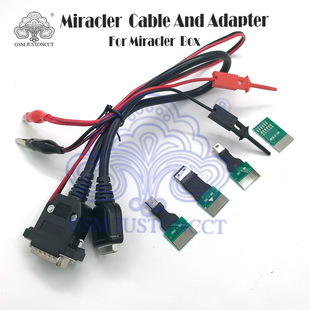 Miracle 1 Cable And 4 Adapter for Miracle Box or key-阿里巴巴