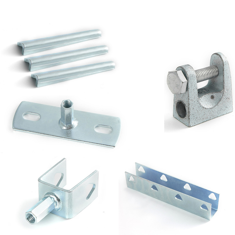 Siphon drain pipe hardware fittings suspension pipe card square steel ...