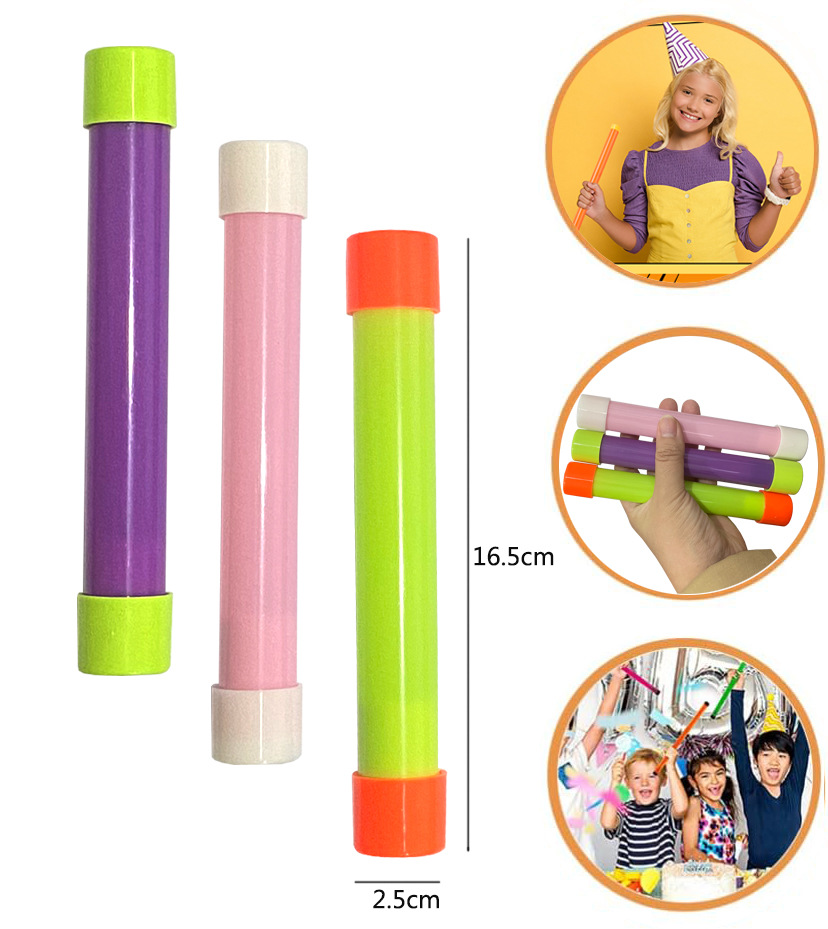 foreign trade plastic pipe shaking fart tube spoof magic sound stick ...