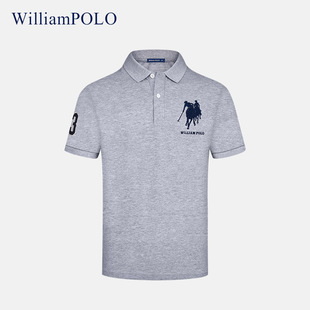 保罗POLO衫夏季百搭短袖纯色翻领POLO衫男士衣服批发零售-阿里巴巴