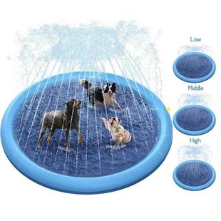 170cm Summer Dog Toy Splash Sprinkler Pad Pet Swimming Pool-阿里巴巴